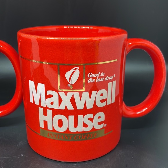 Vintage | Dining | Vintage 8s Maxwell House Coffee Mugs Set Of 2 | Poshmark